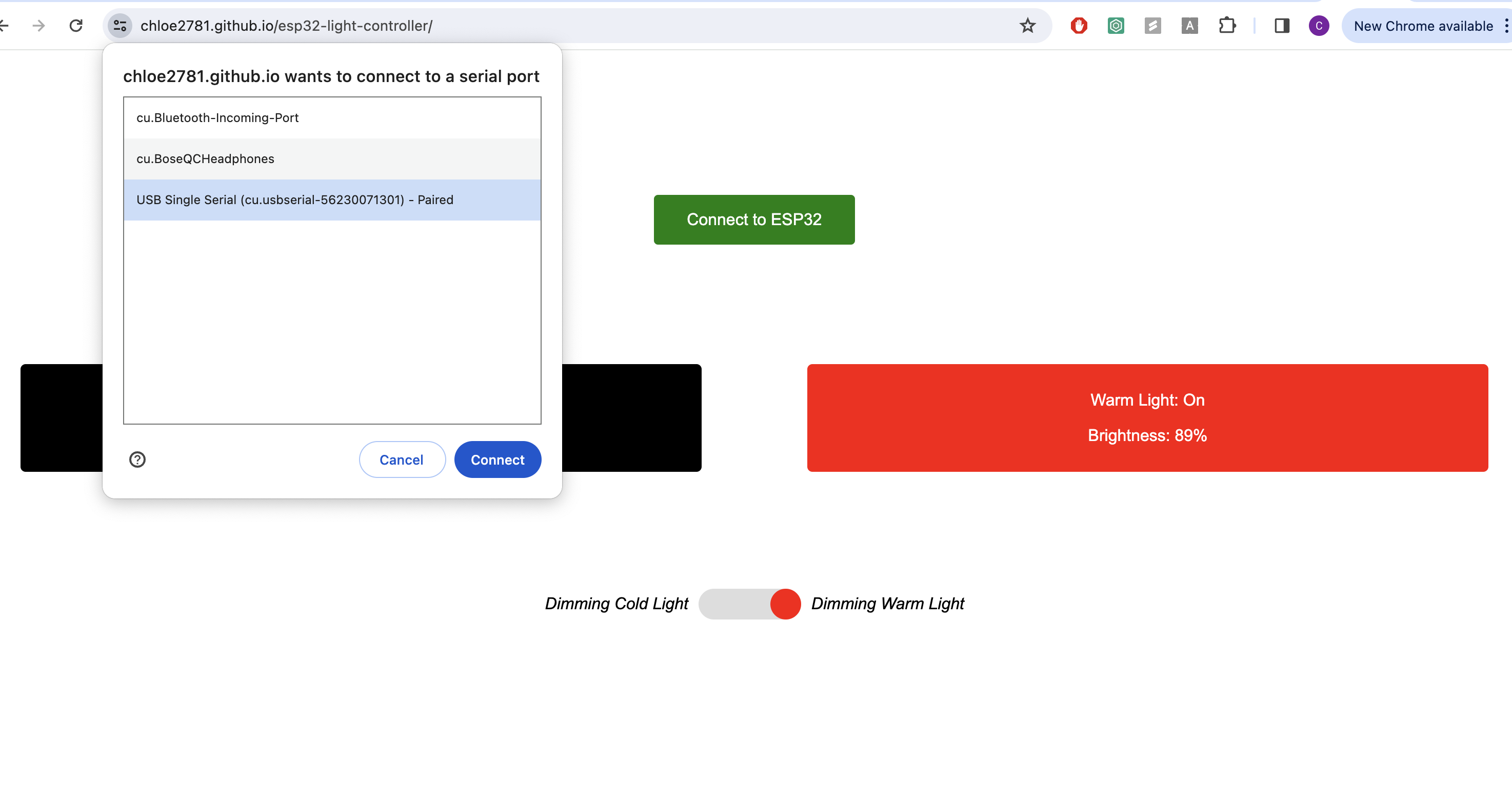 Bringing Light to the Digital Canvas: My Interactive ESP32 Project